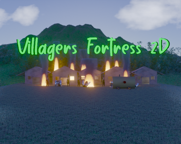 Villagers Fortress 2D by eleidvr