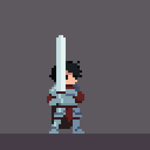 Animated knight by Ahvassa