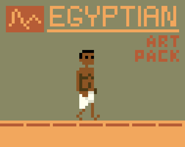 Ancient Egyptian Pixel Art Pack by Purple Dragoon