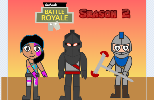 fortnite 2D by joacostation