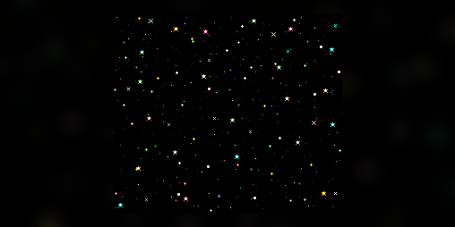 Starry Space Parallaxing Background by Enjl