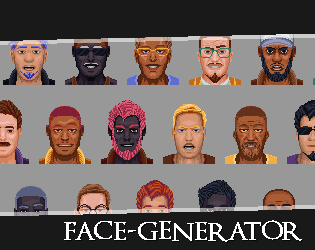 Animated Face-Generator : Male by RudeThumb, RudeThumb