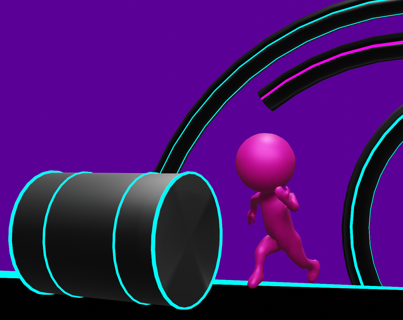 Cyber Runner 3D by Selcuk IEEE