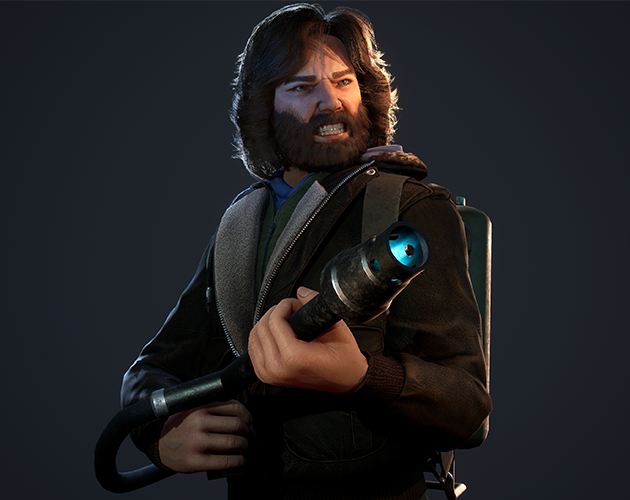 "RJ MacReady" by draconic_cowboy for Character Art Challenge 2021 - itch.io