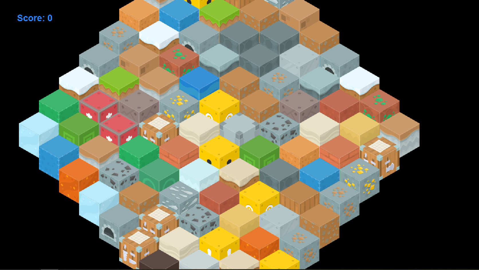 Match Cubes 2D by Ionut Dejeu