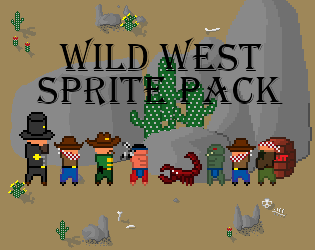 Wild West Sprite Pack by Ho88it