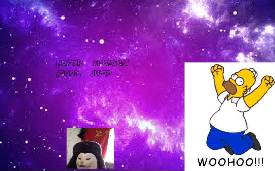 Homer Simpson Moon Jump by 3D Meme Games