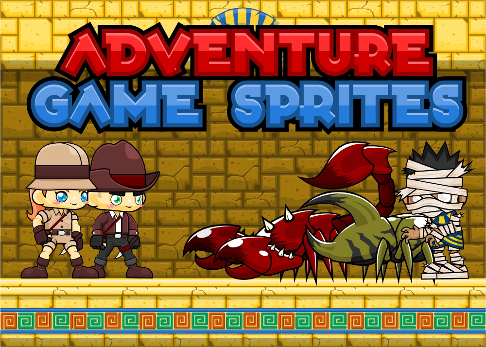 Adventure Game Sprites by pzUH