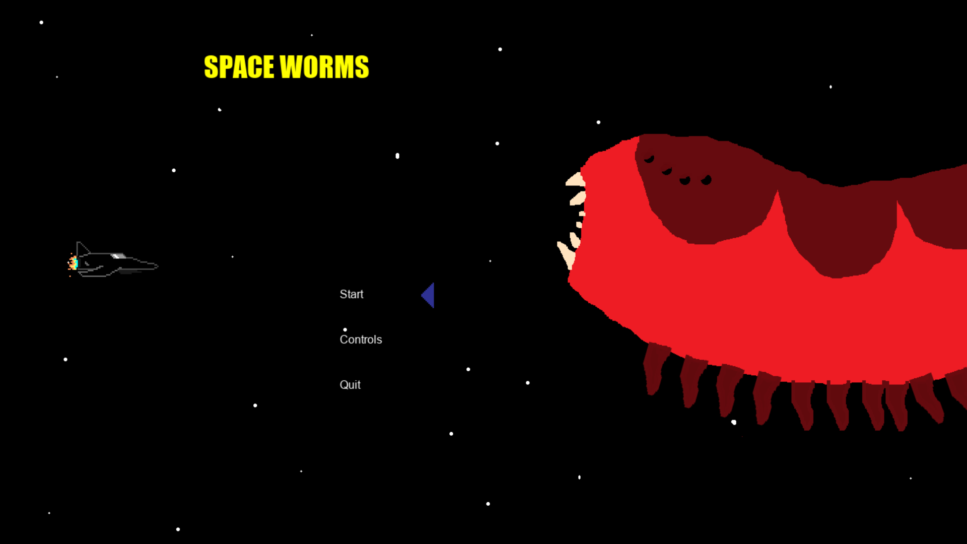 SPACE WORMS!! by aspiringgamemaker
