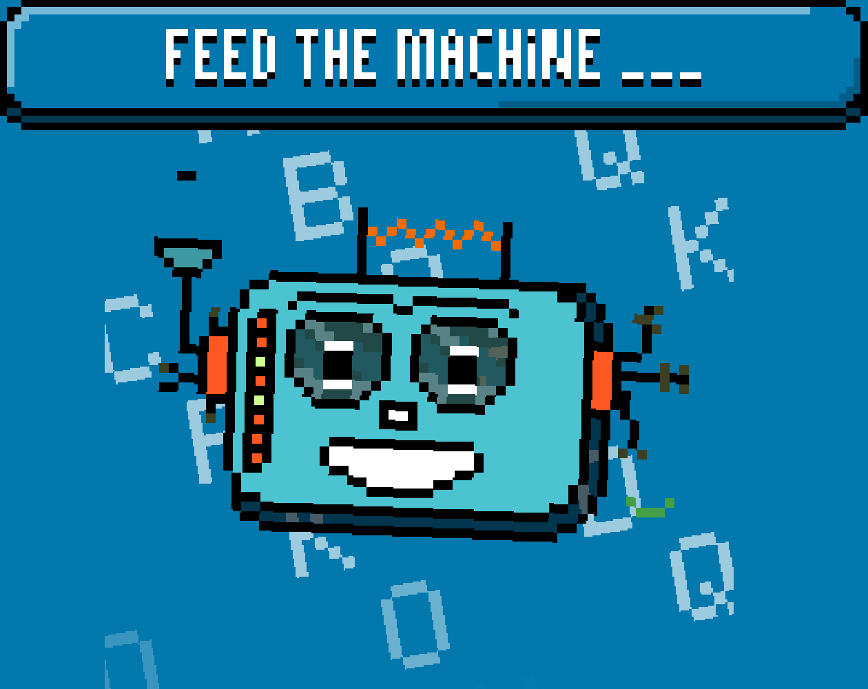 Feed the machine (Kids spelling game) by Tail Clap Games