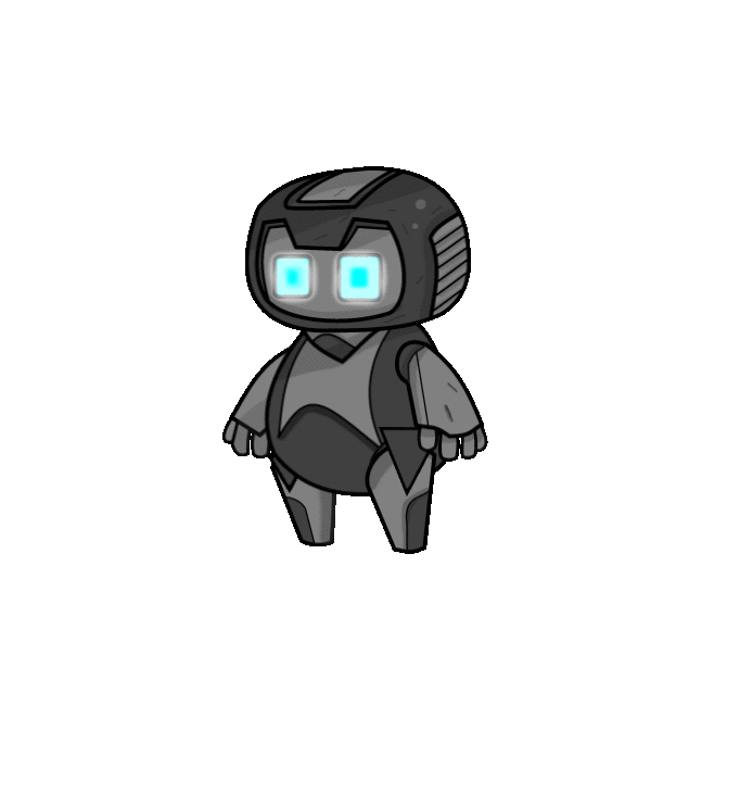 Cute Platformer Robot by Foozle