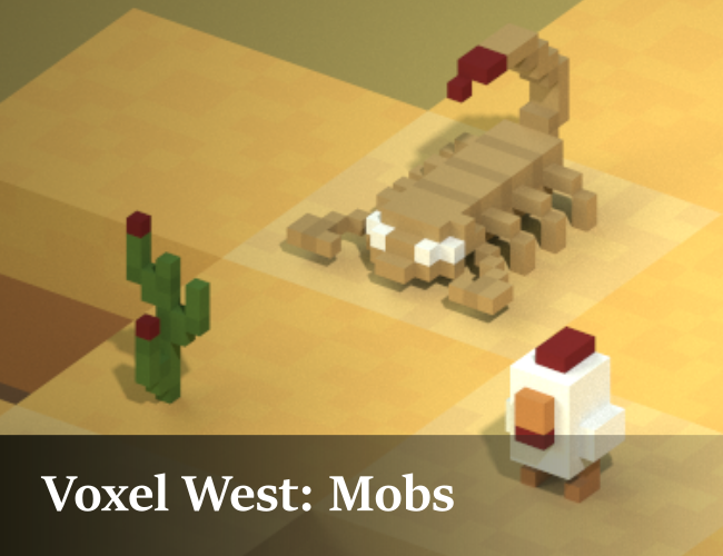 [ASSET] Voxel West: Mobs by mstanimirov