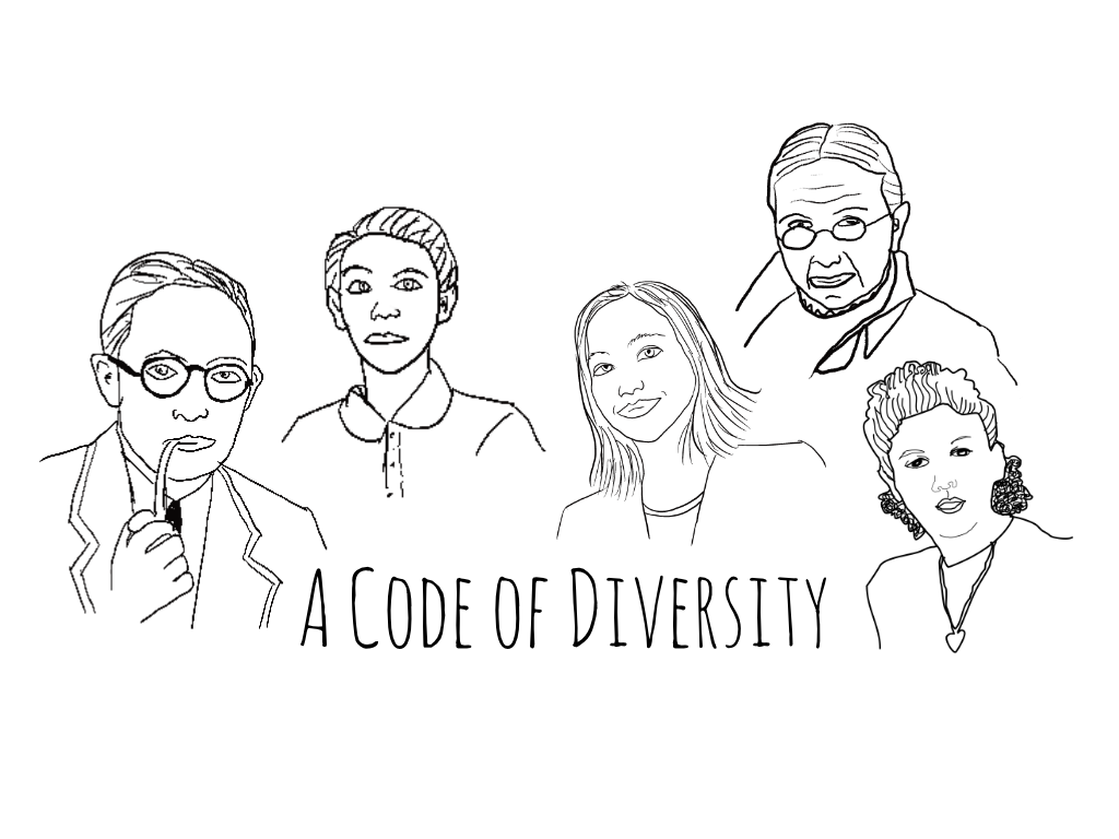 A Code of Diversity by trixmix.tv, suseb, mari_yamyam, krn.kv, nicki_on ...