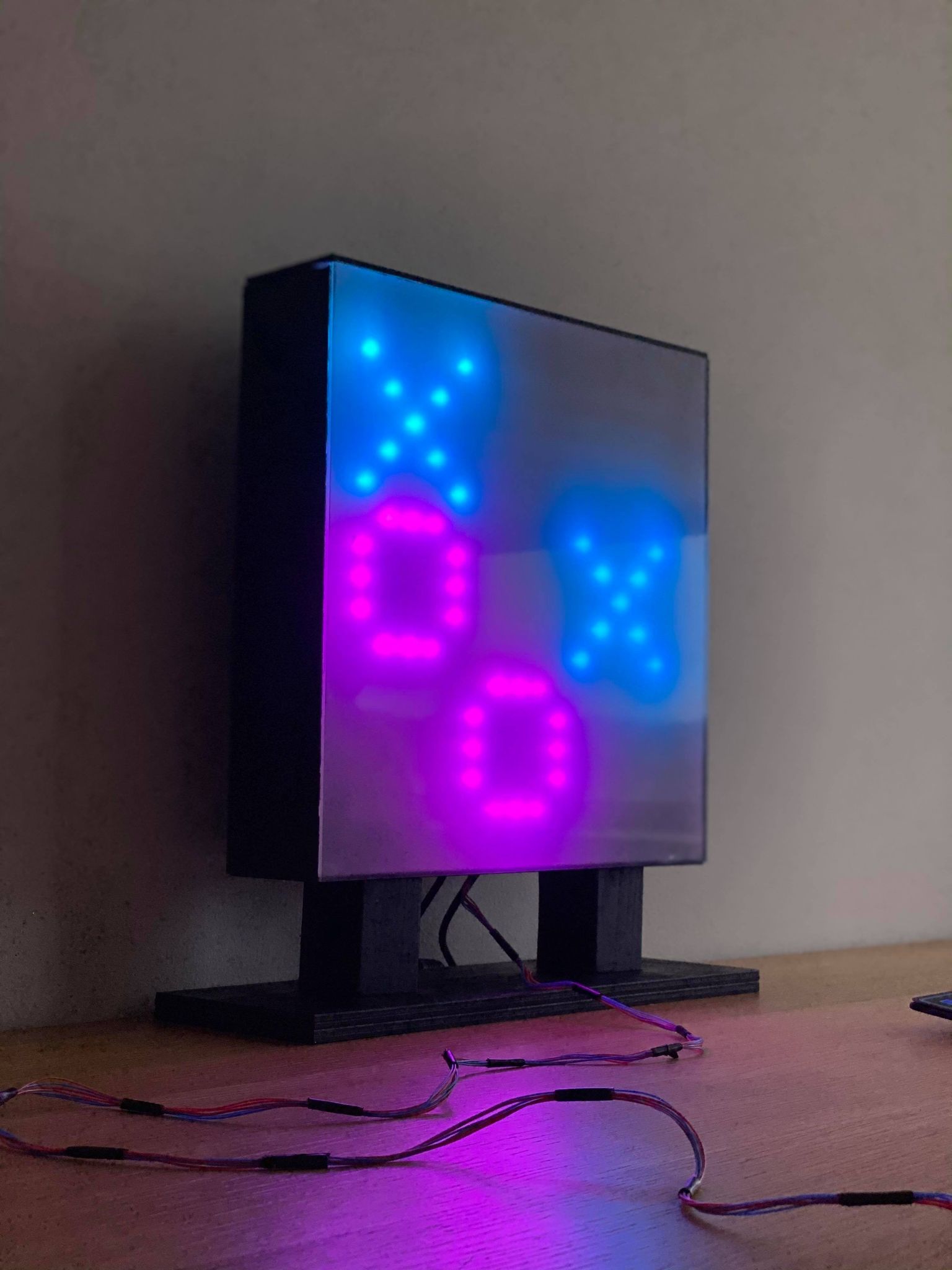 Led Tic Tac Toe Display by Feba19