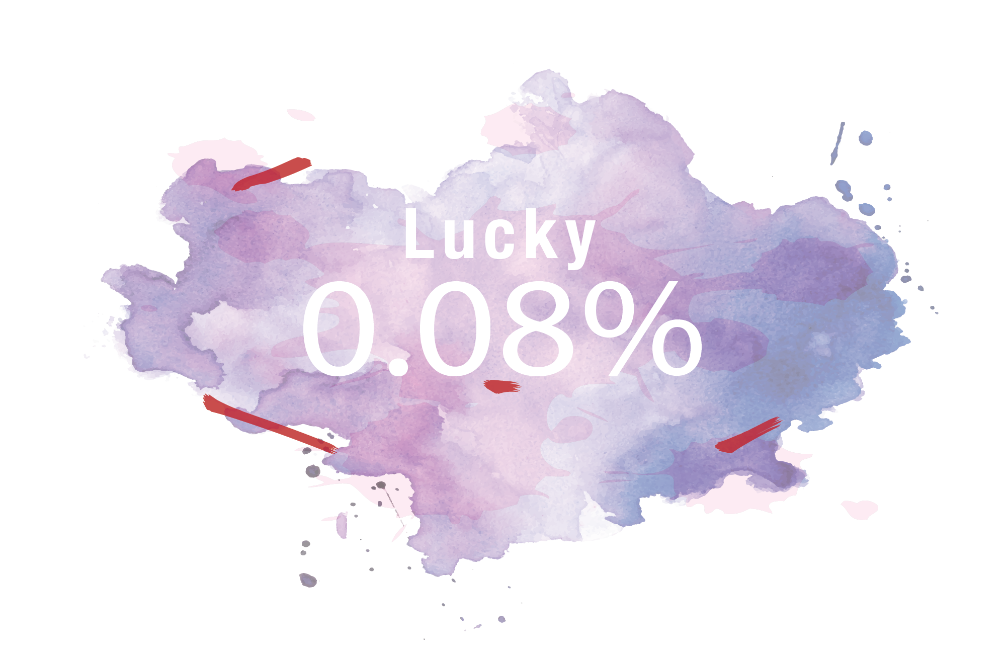 Lucky 0.08% by XLeslie