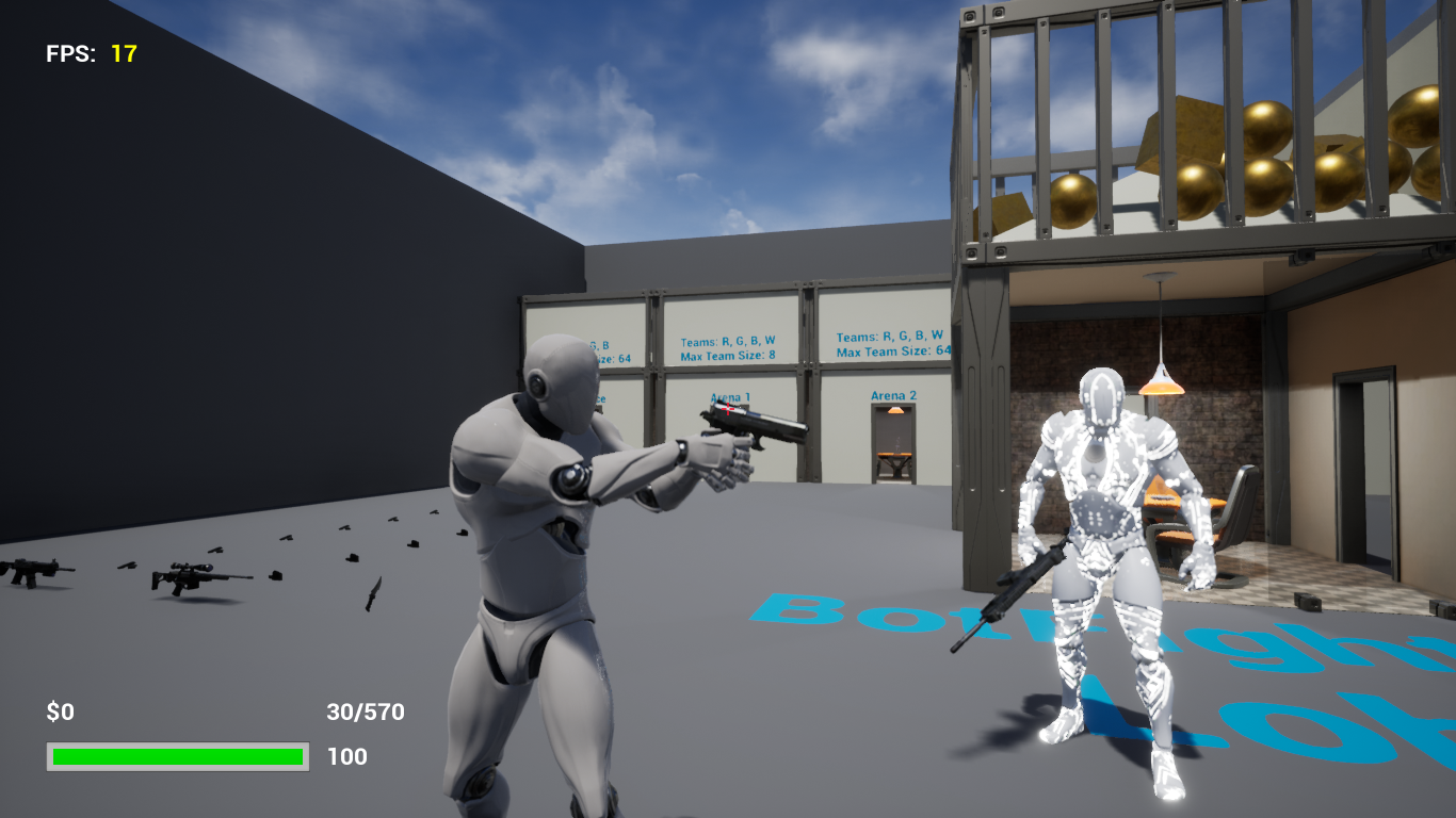 Bot Fight Sim by bradcodetips