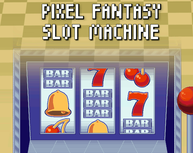PIXEL FANTASY SLOT MACHINE by Caz