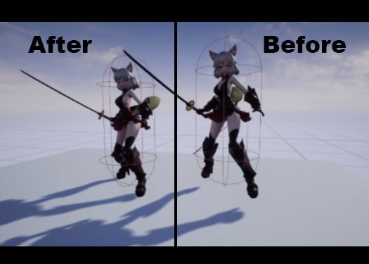 UE4 Smol Character by Arekku, Whitewatt