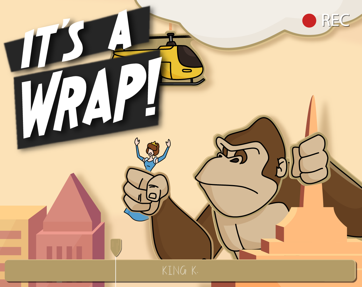 It's a wrap! (Jam version) by ChankoStudios, domgoestohollywood