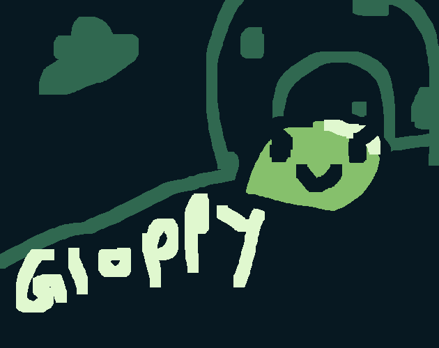 Gloppy the Brave Green Slime Demo by Pyro143