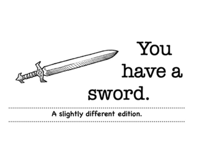 You have a sword. by 1d6skeletons