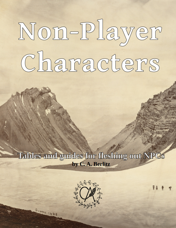 Non-Player Characters (NPCs) by C. A. Berlitz