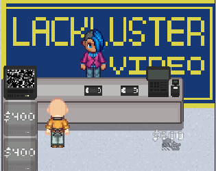 Lackluster Video Store by StrodoGames