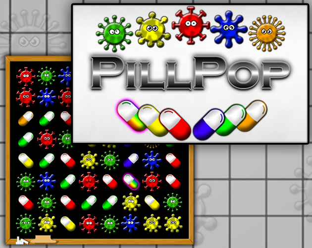PillPop - Match 3 Pop Game by DexteR Games