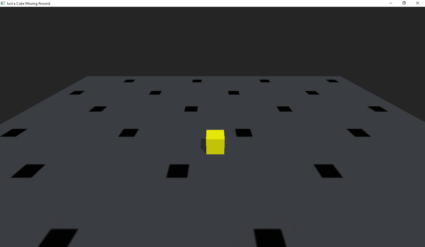 Just a Cube Moving Around by Harex Develop