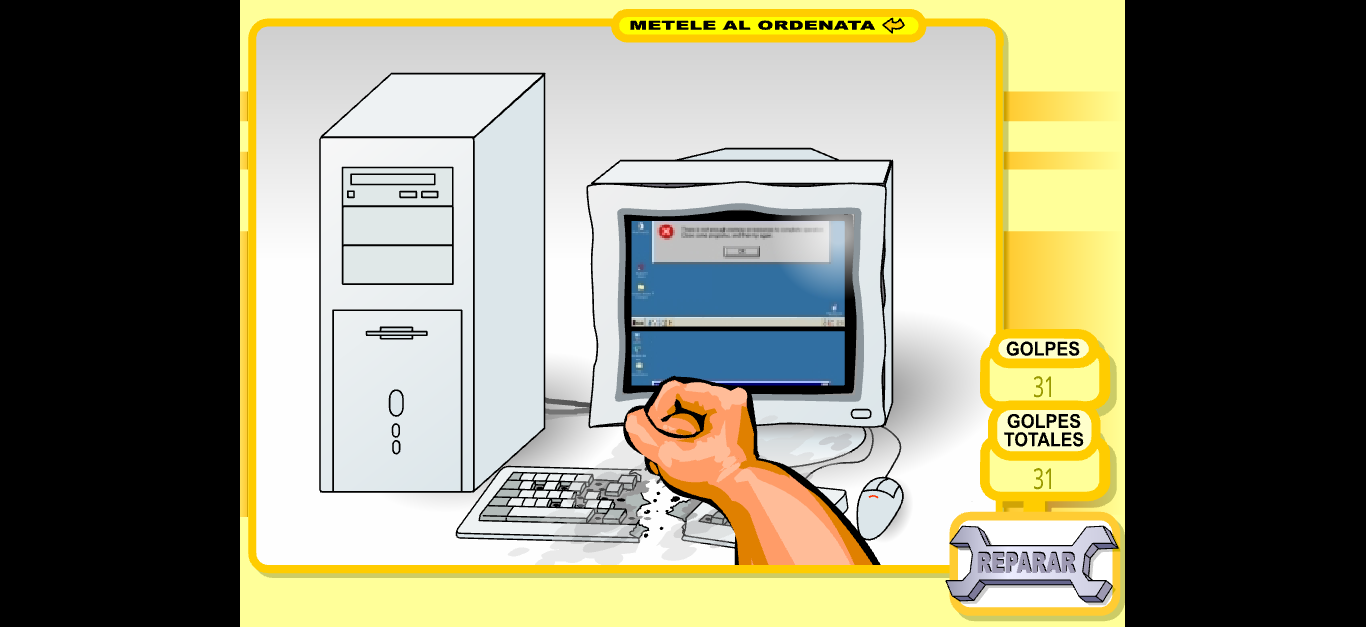 Smash Your Computer by Flashplayergames