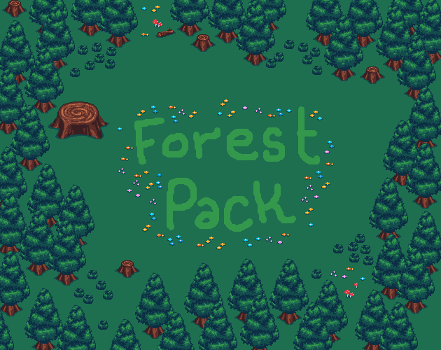 Free Top Down Forest Pack by Raeg Studio
