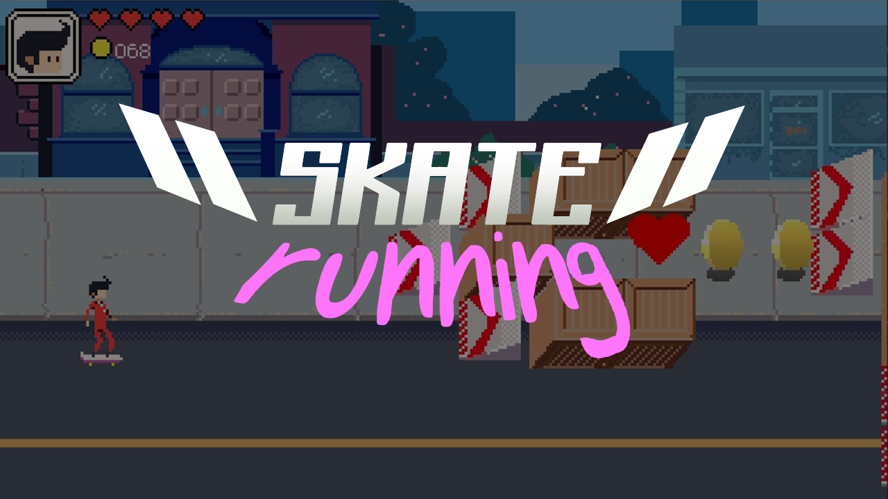 Skate Running by Elton Silva