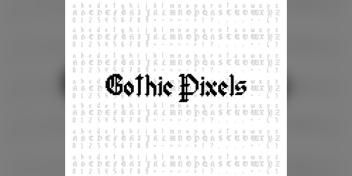 Gothic Pixels by Akezhar
