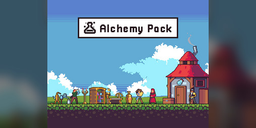 Alchemy Pixel Art Game Asets Pack by Free Game Assets (GUI, Sprite ...