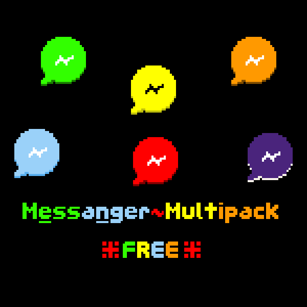 Messenger Icons by bitcapstudios
