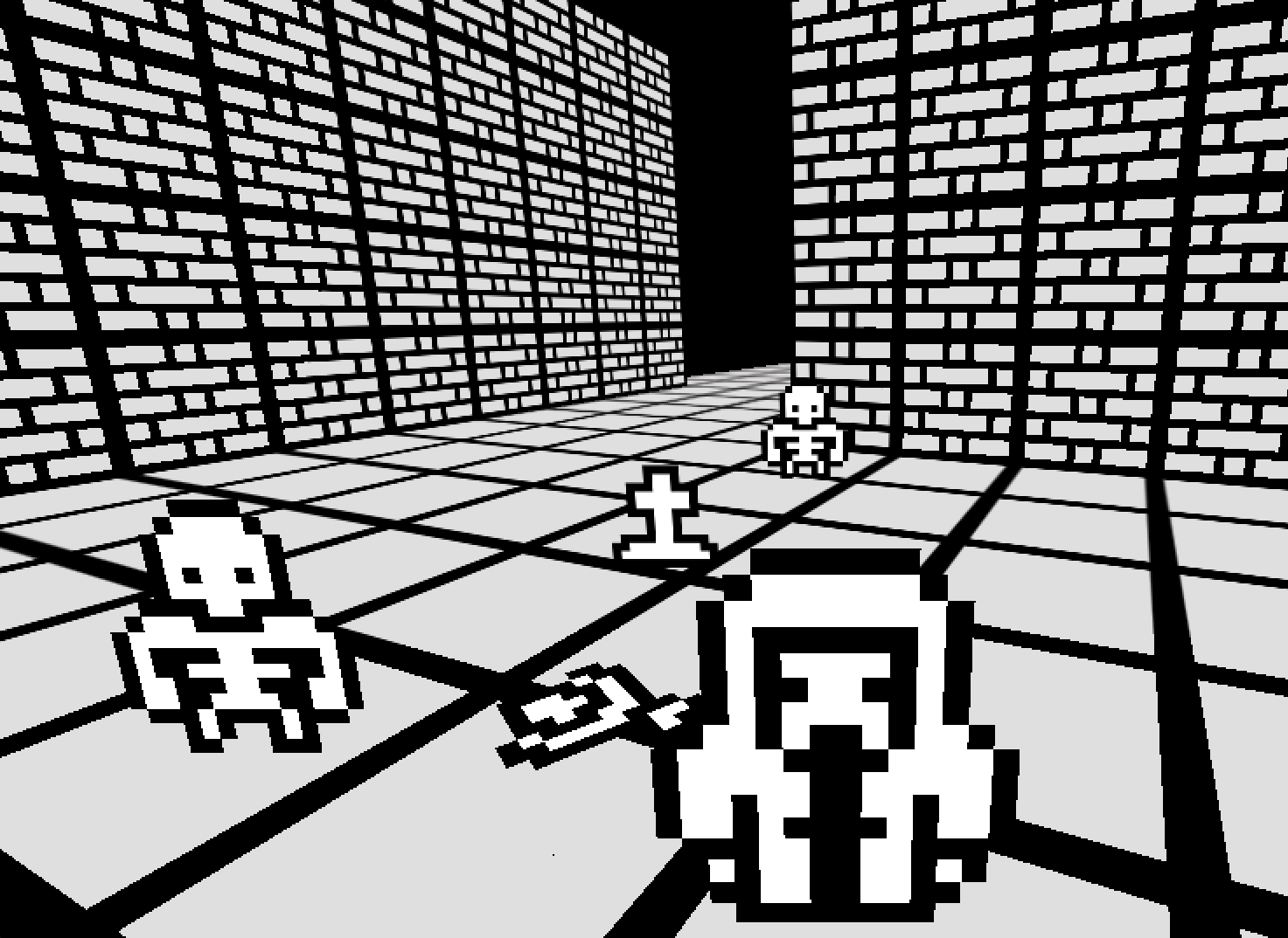 Monochrome Temple by remtaine for Kenney Jam 2020 - itch.io