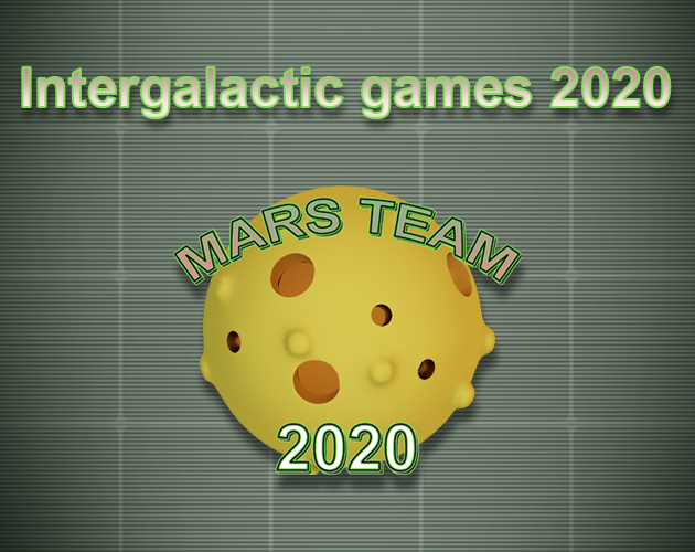 Intergalactic games 2020 by GSMOO, Cosmic Works Studios for 2º Reto ...