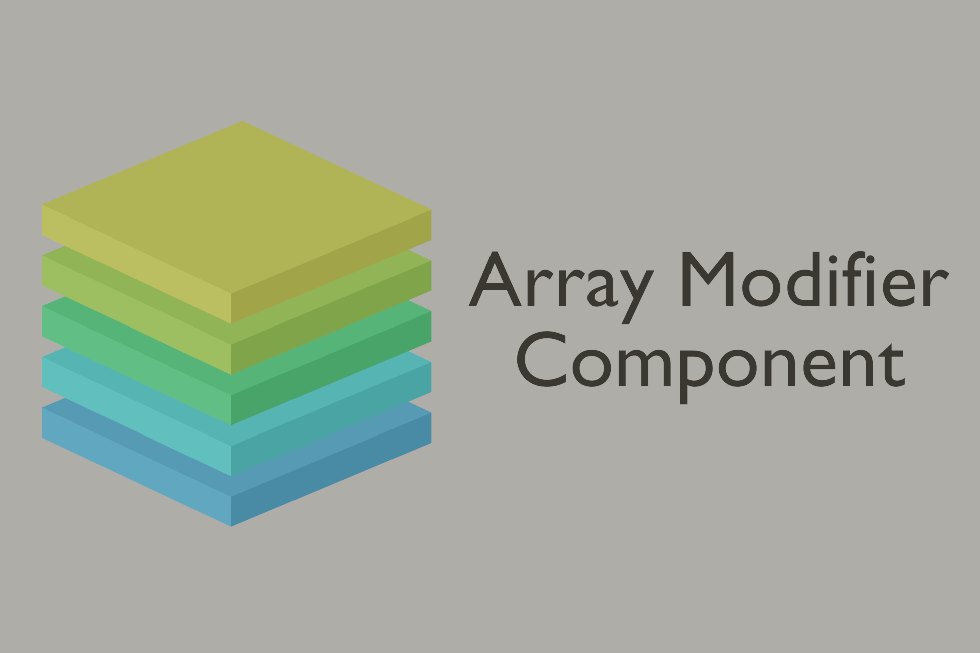 Array Modifier Component by Cikoria Studio