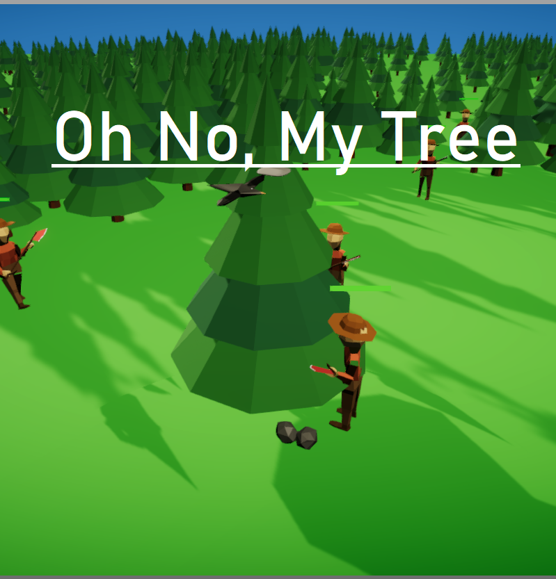 Oh No, My Tree! by MtWhateverest