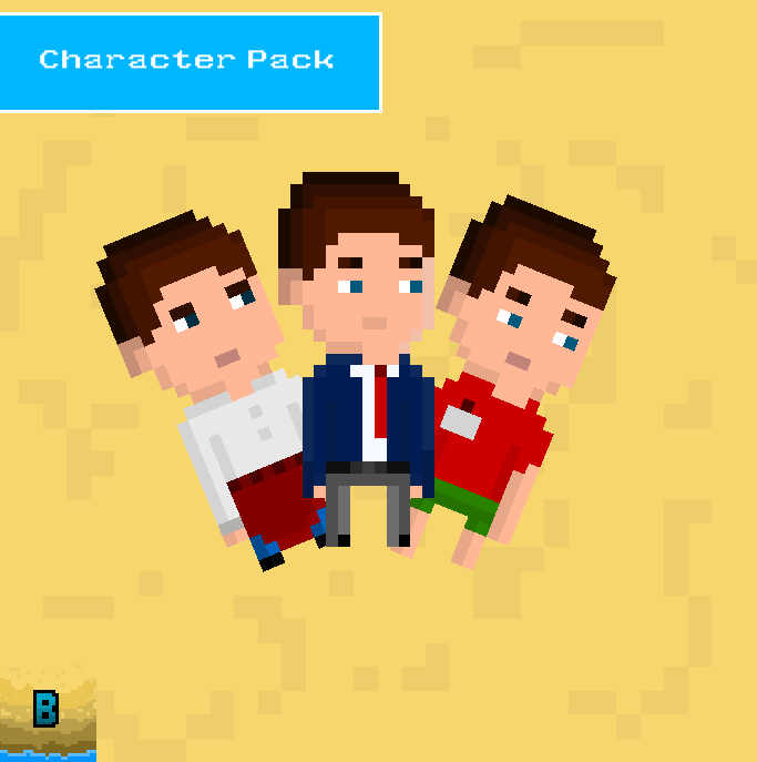 Character Pack Pixel Art 8-Bit by TreiberGames