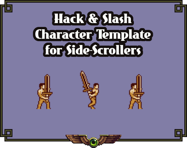 Pixel Side-Scroller Hack&Slash Template by Thomas Feichtmeir "Cyangmou"