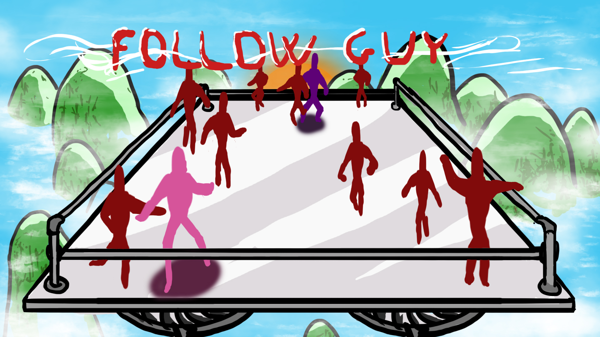 Follow Guys by Vincenten3D