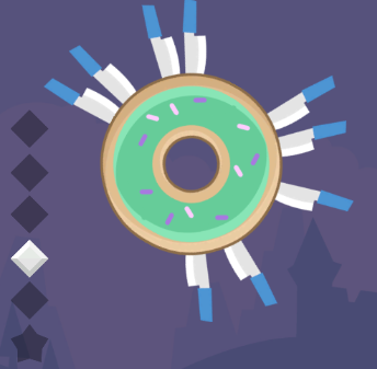 Donut Stabbing Simulator by Felipe da Rosa Rodrigues