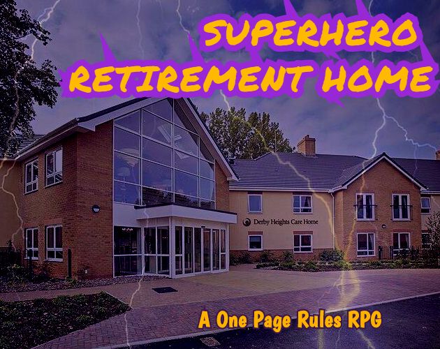 Superhero Retirement Home OPR RPG by Adalil
