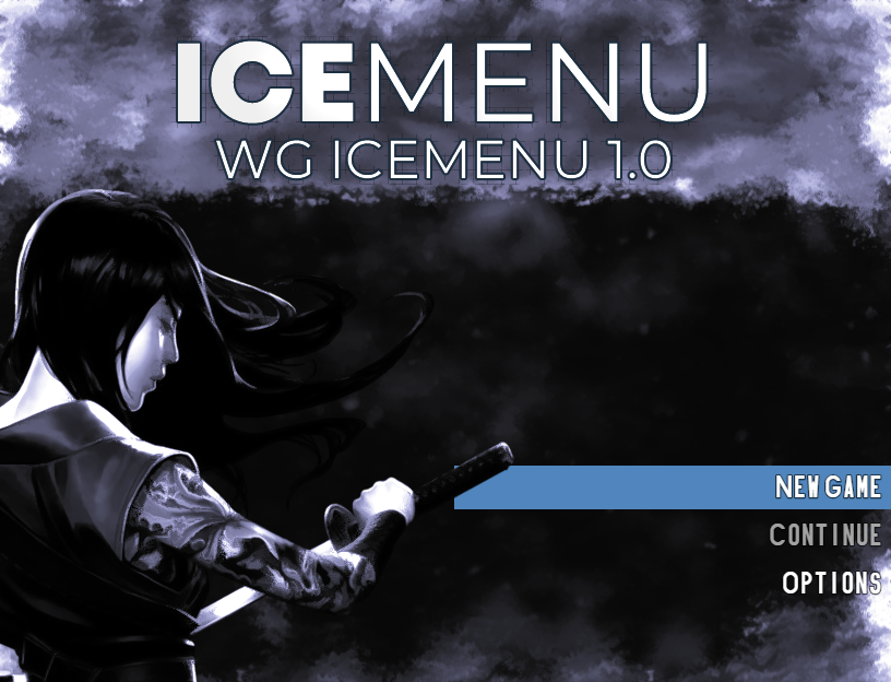 WG Icemenu - Custom Menu to RPG Maker MZ by Sir Lobo