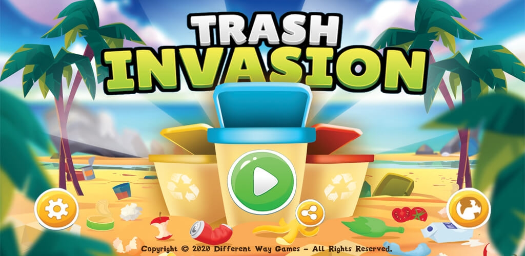 Trash Invasion: Recycling Game by Different Way Games
