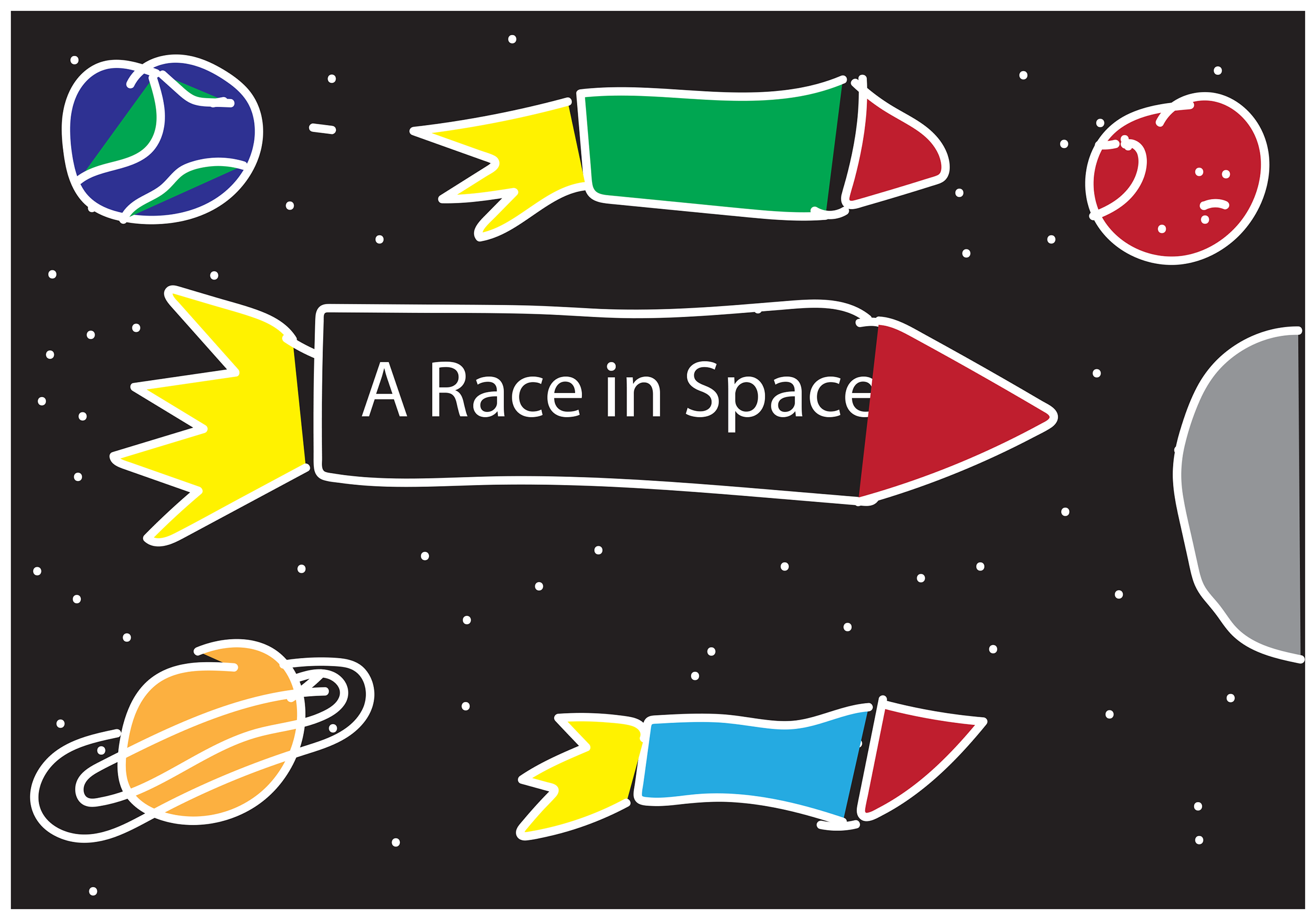 A Race in Space by bernardstrachan