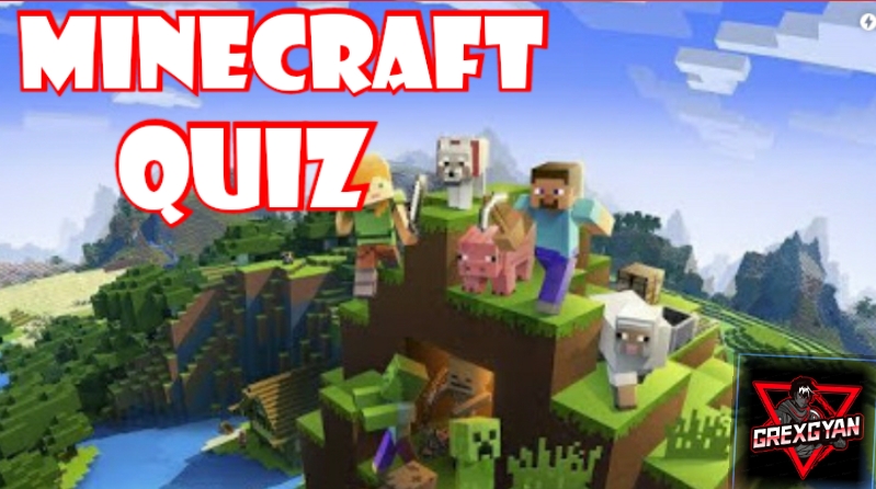 Minecraft quiz by Gyann Dev