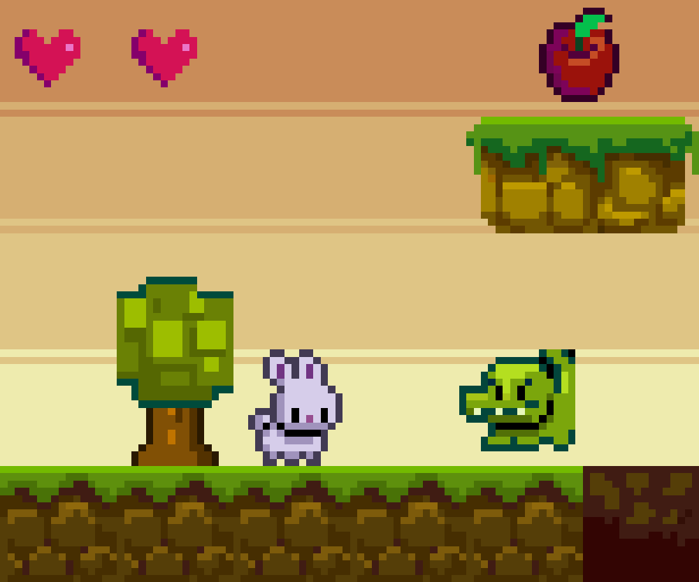 Platformer free assets by Sunland games