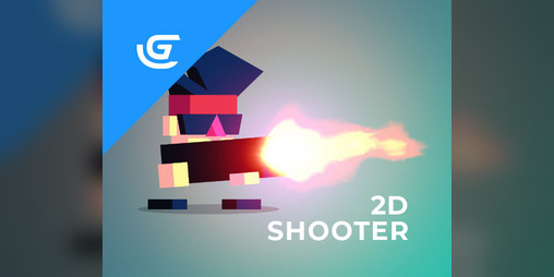 GDevelop 2D Shooter Platformer Example by Wishforge